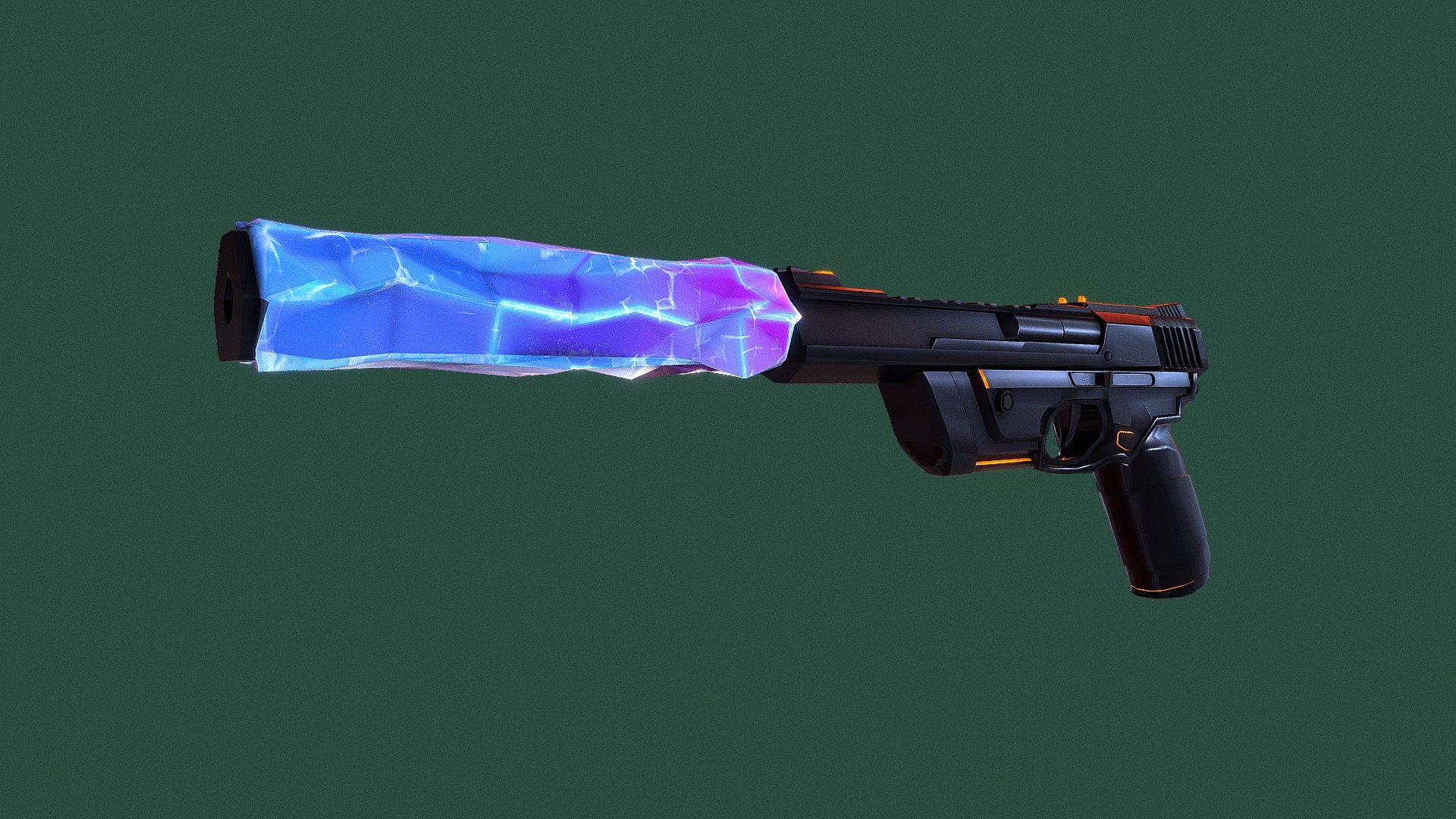 Ghost Ice-Land. Fanart from VALORANT - deep3dsea