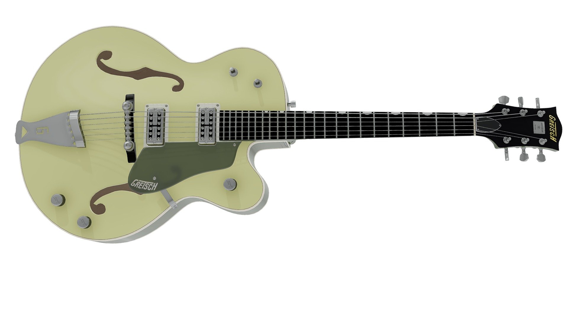 Download Gretsch 6118 3D Model | Deep3DSea