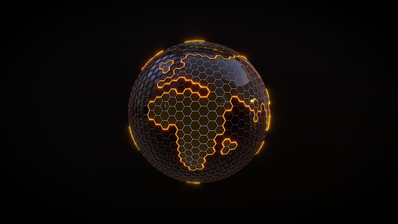 Hexagon Planet Earth - deep3dsea