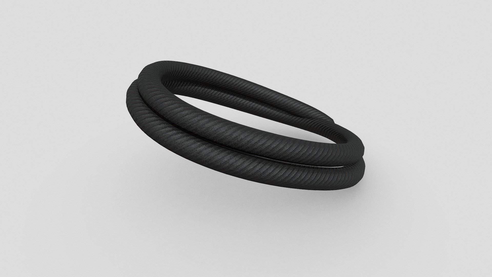 Download Saudi Headdress Agal - Rope 3D Model | deep3dsea