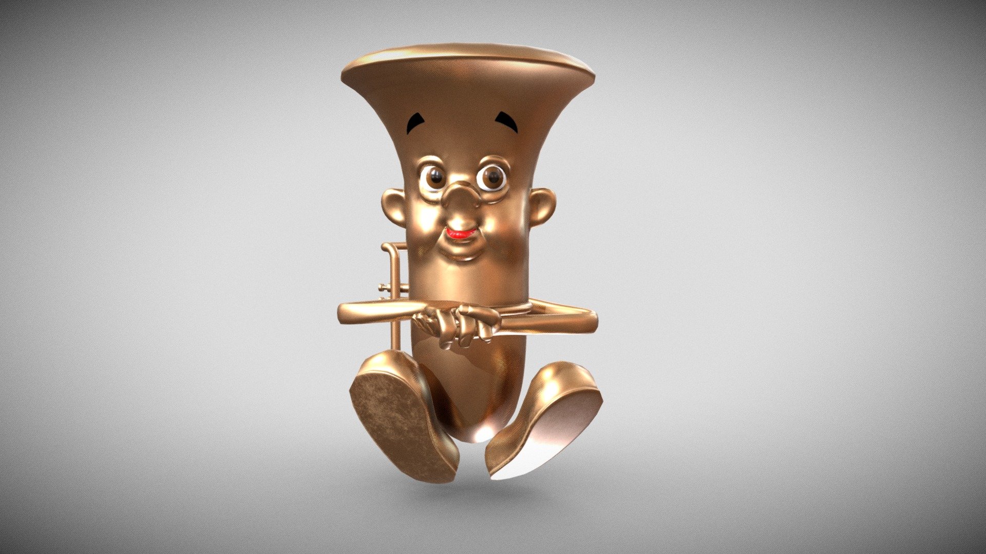 Download Tubby the Tuba 3D Model | deep3dsea