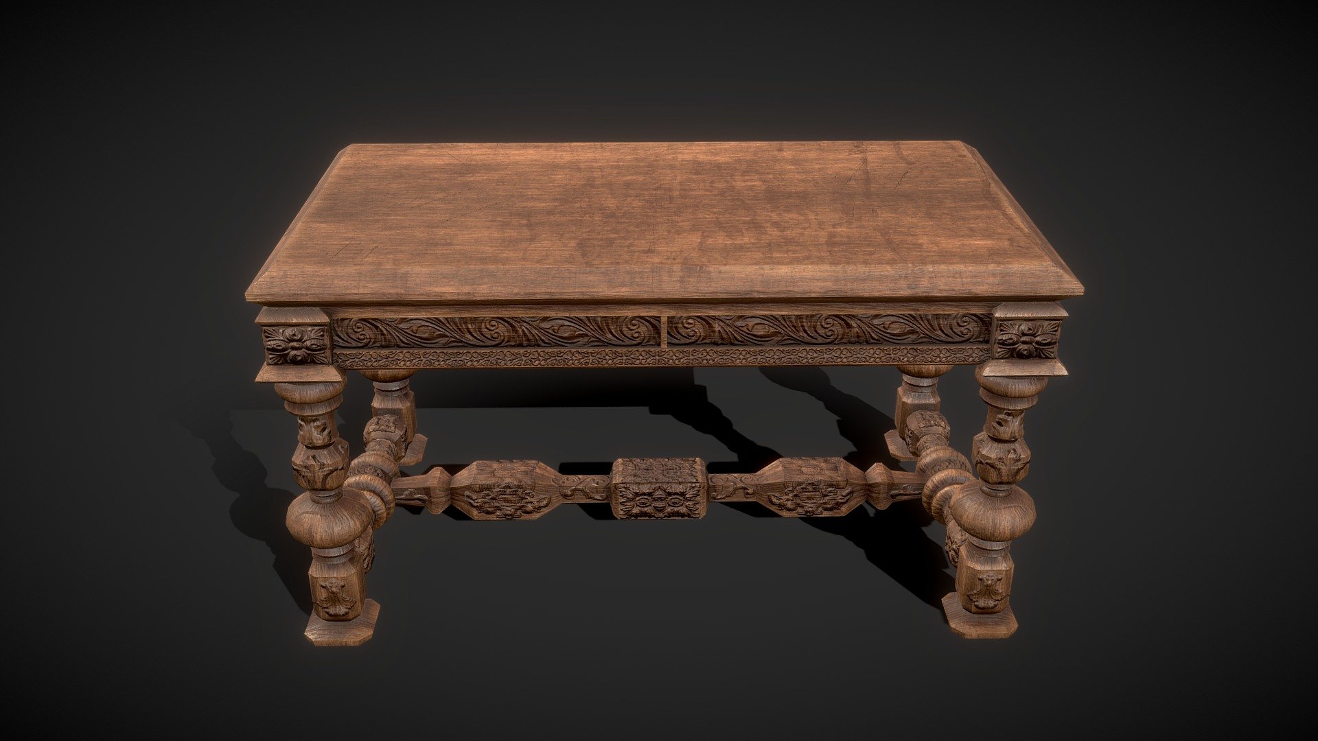 Vintage Table - deep3dsea