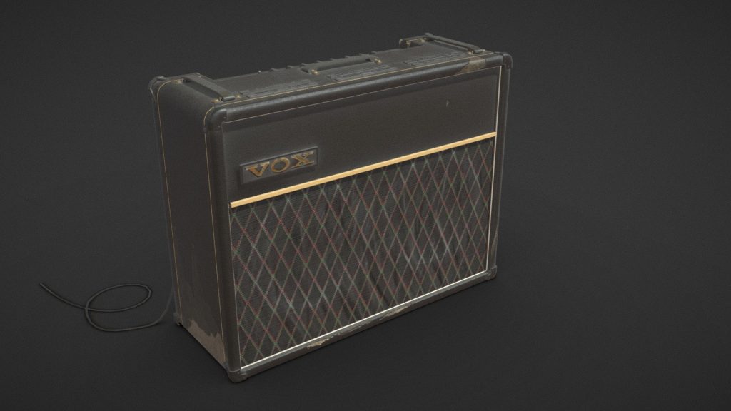 Vox Ac30 Amplifier 3d Model - Roadworn Guitar Amp