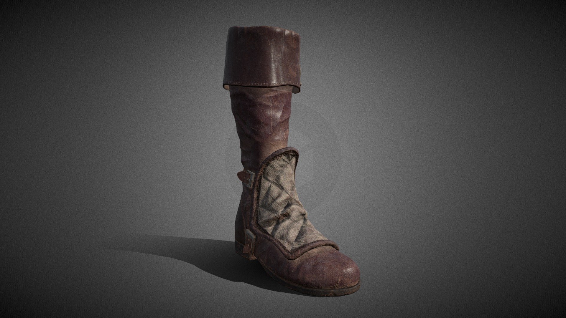 Leather Armor Boots - deep3dsea