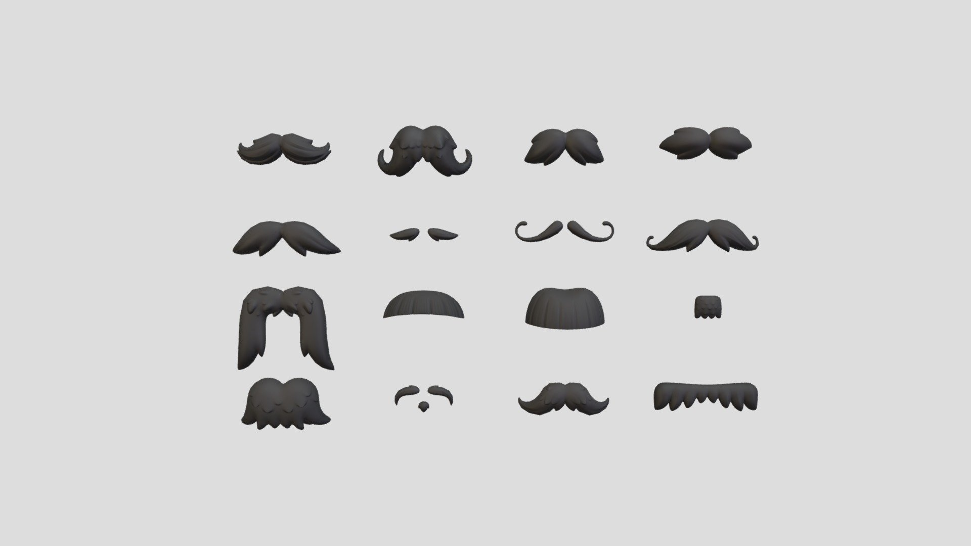 Mustache Pack - deep3dsea