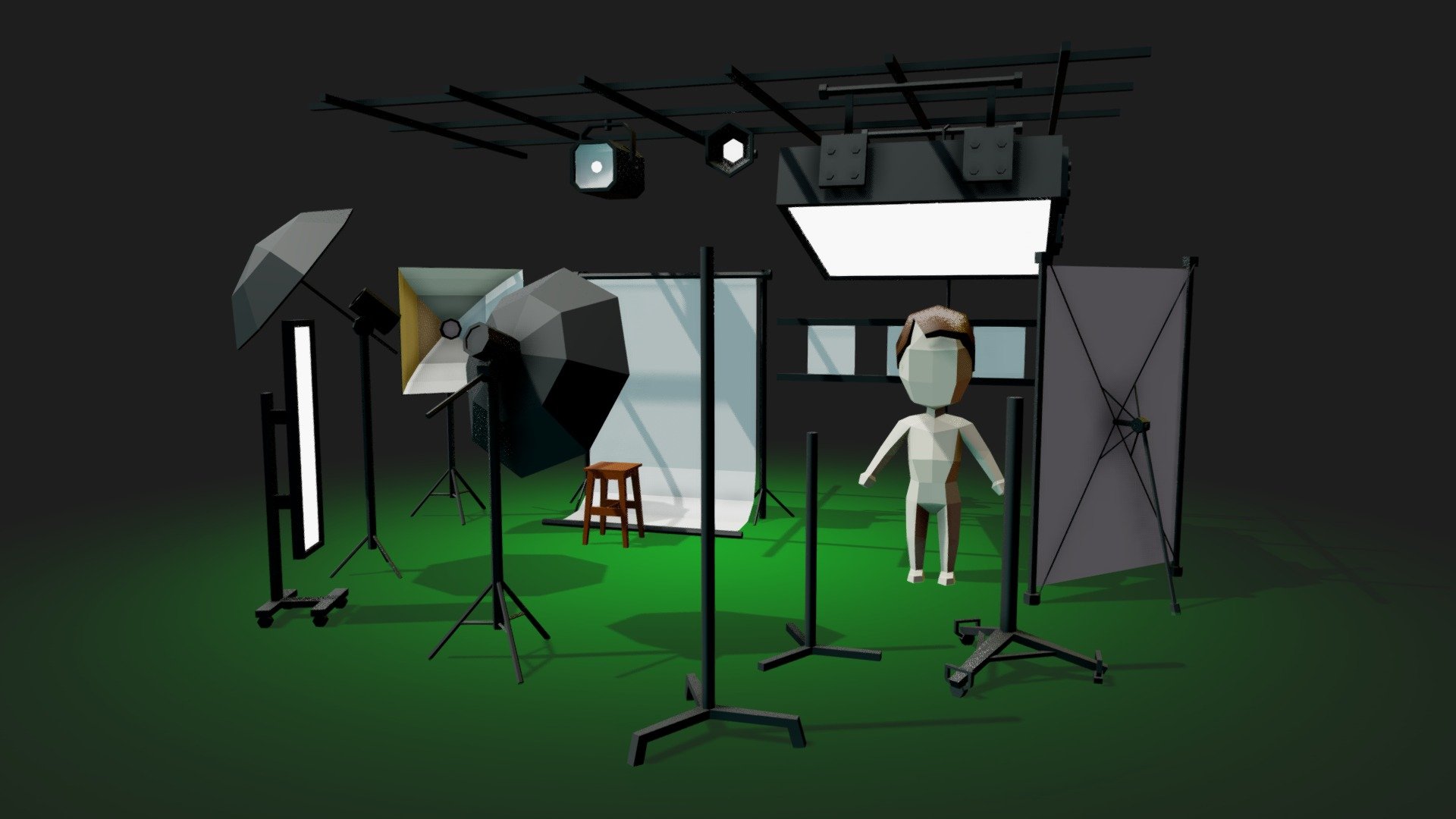 Assets Movie & Foto studio - deep3dsea