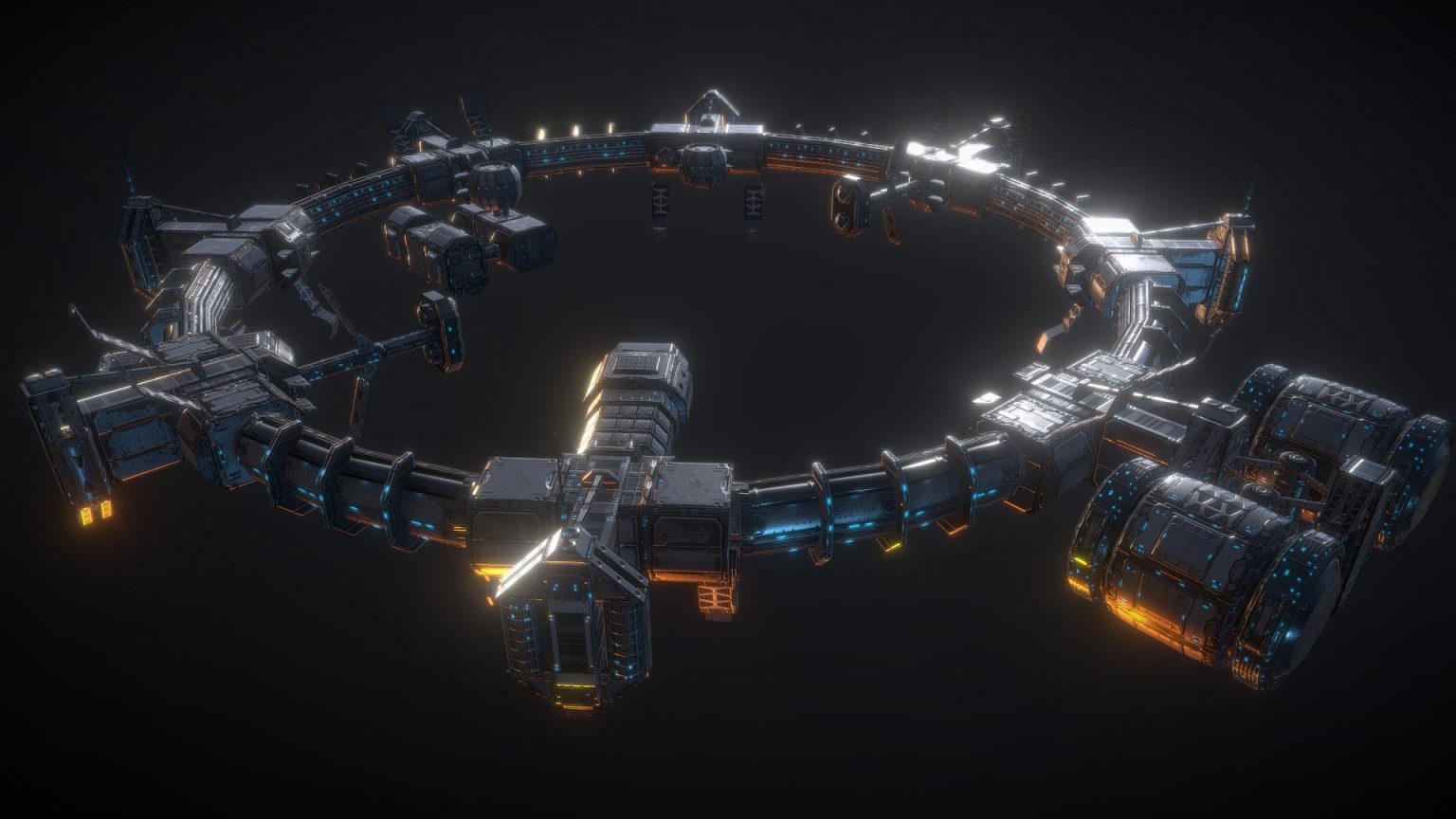 Space Station 17 - deep3dsea