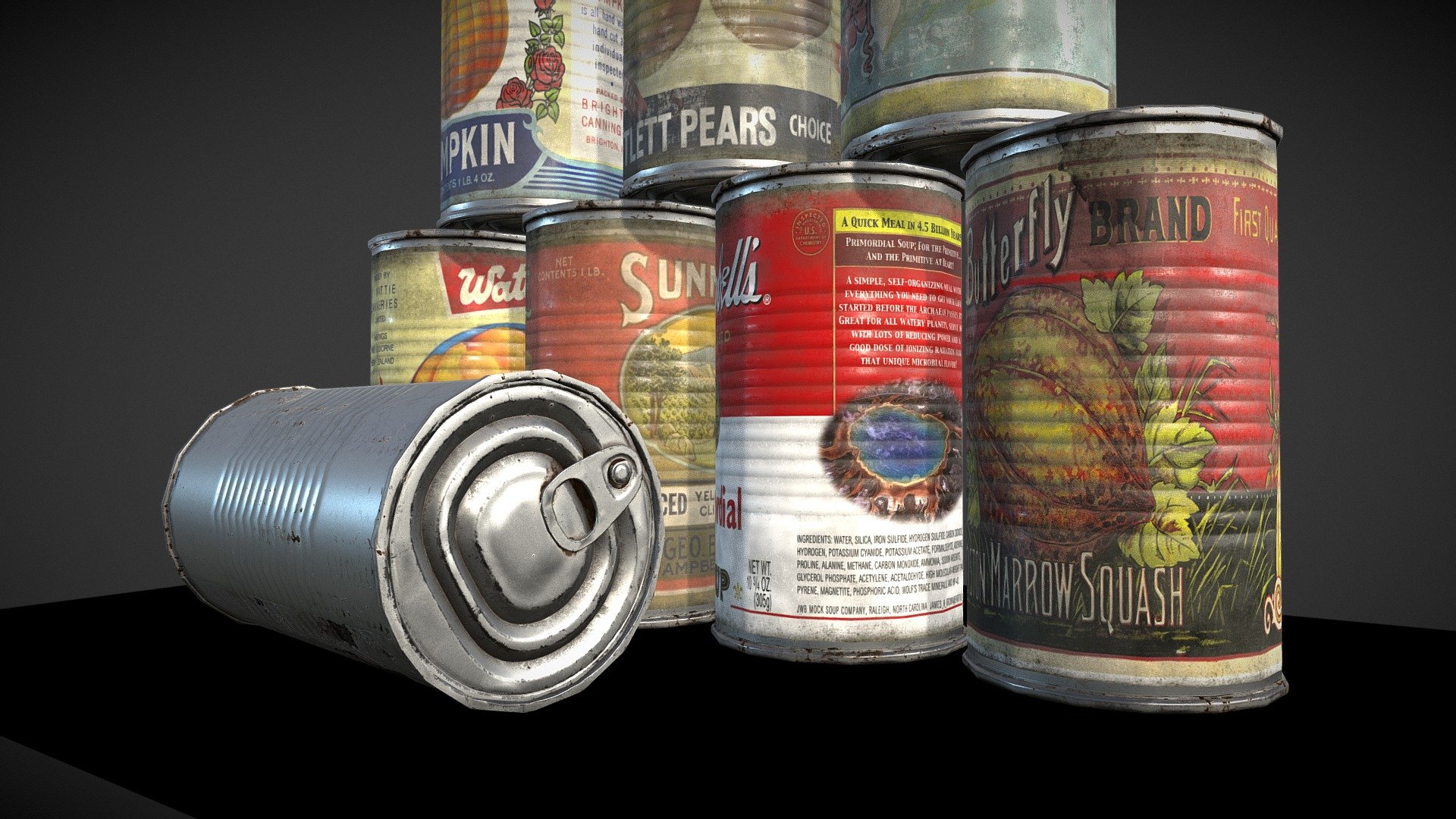 10 Old tin can - deep3dsea