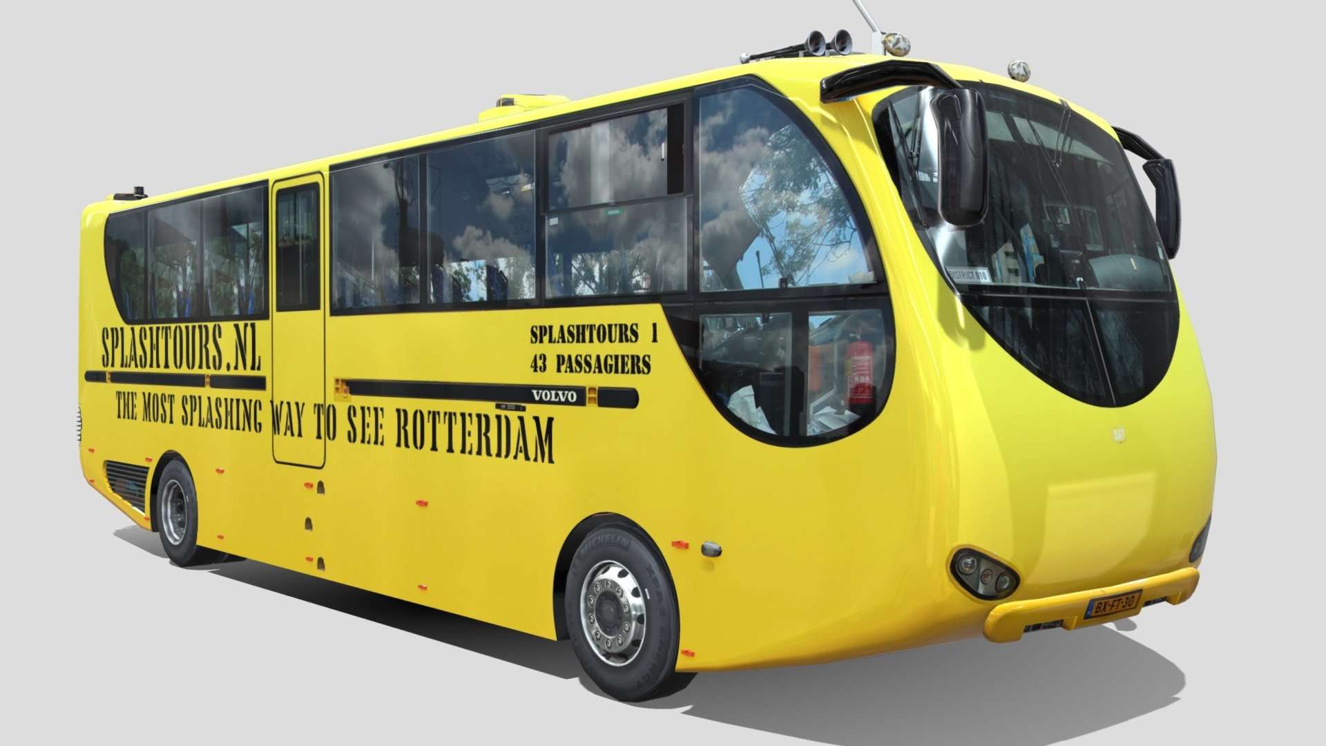 Amphibian splash tours bus - deep3dsea