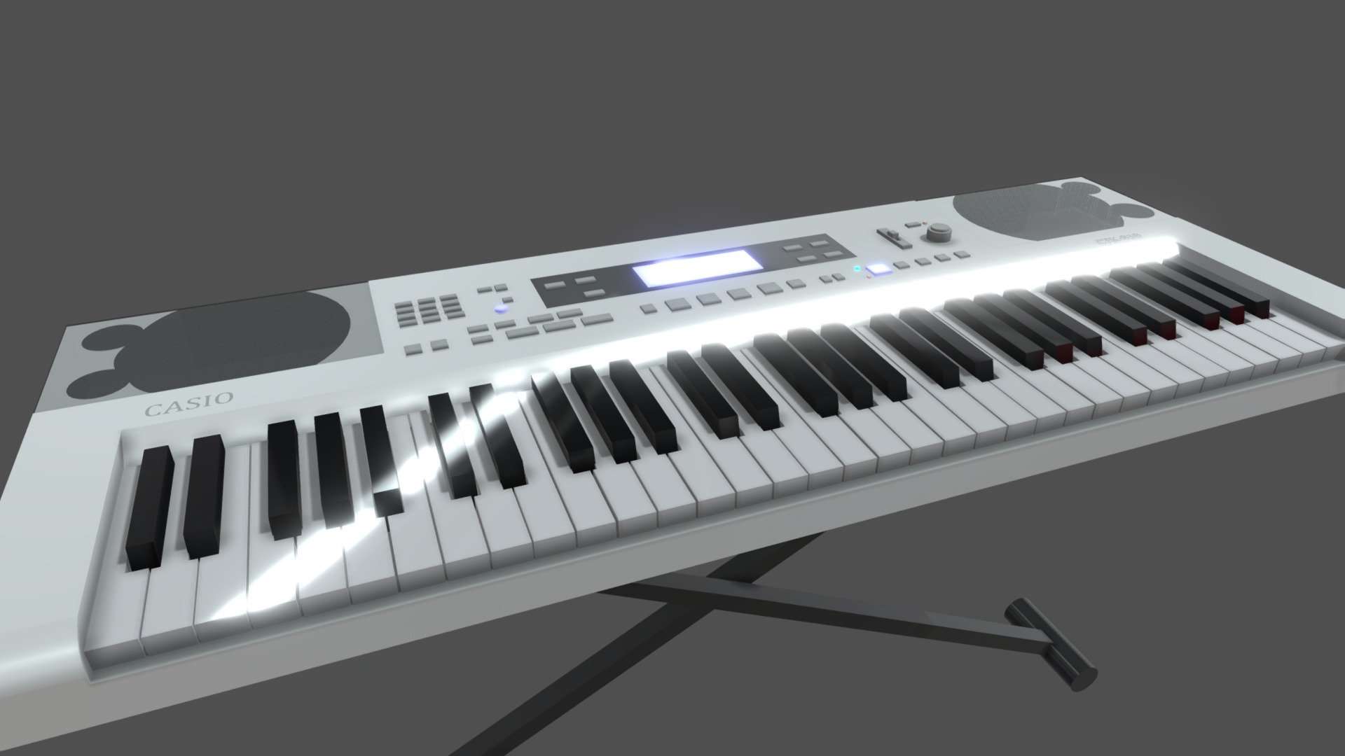 Download Casio-CTK-810 3D Model | deep3dsea