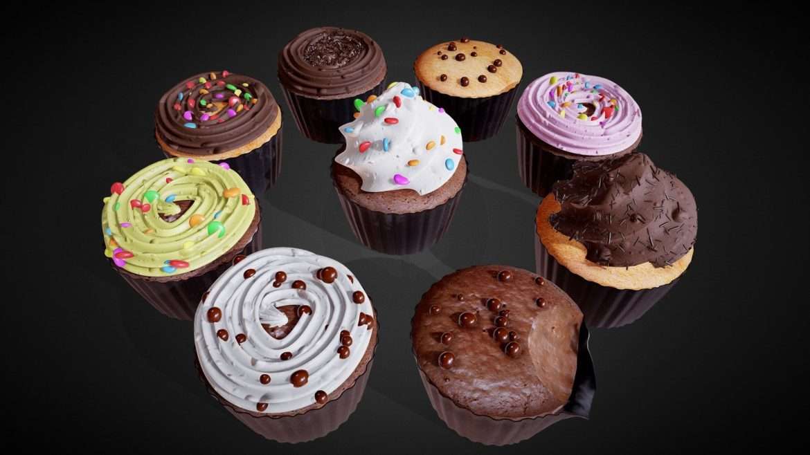Cupcakes Pack - deep3dsea