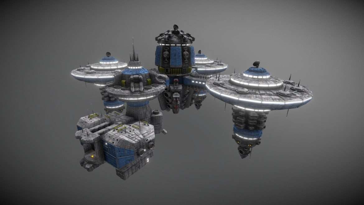 Icarus Space Station - deep3dsea