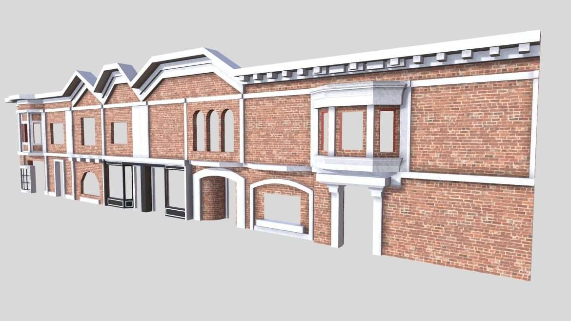 Download Modular Building Walls 3D Model | Deep3DSea