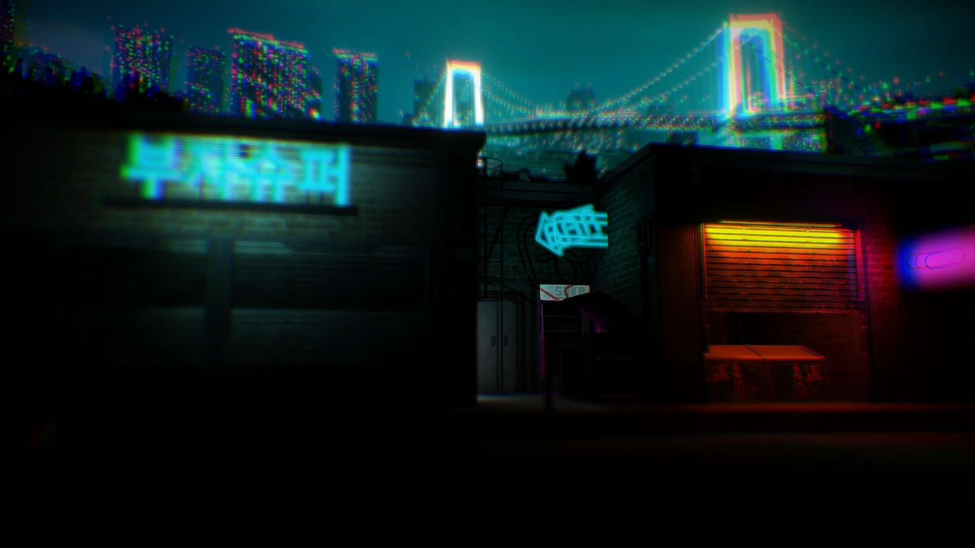 Neon Scene - deep3dsea