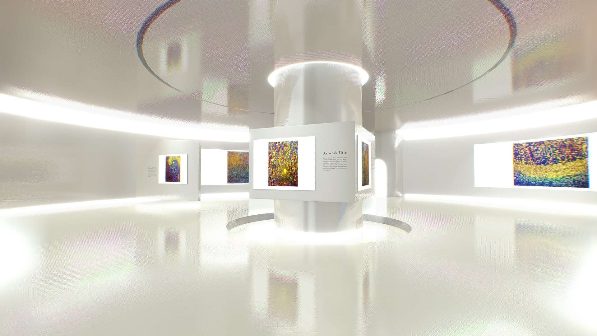 Round Little Art gallery - deep3dsea