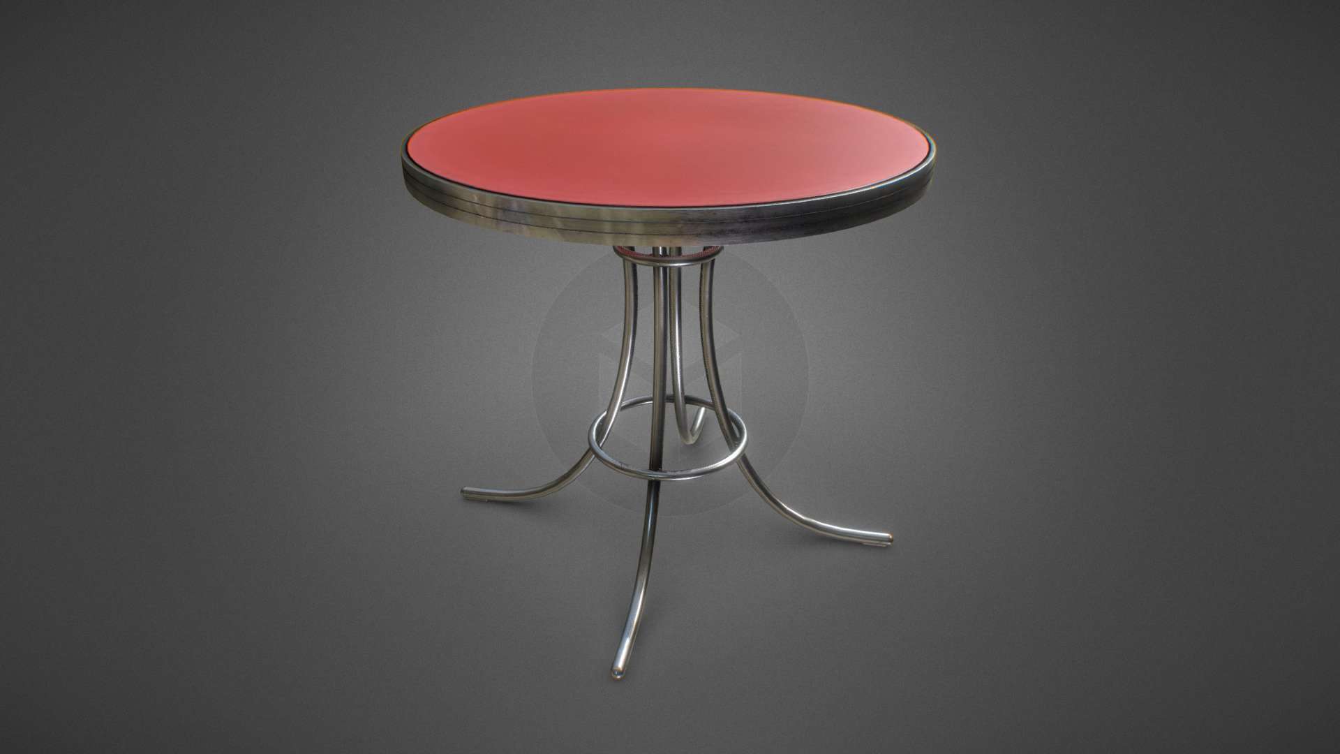 Round Retro Table - deep3dsea