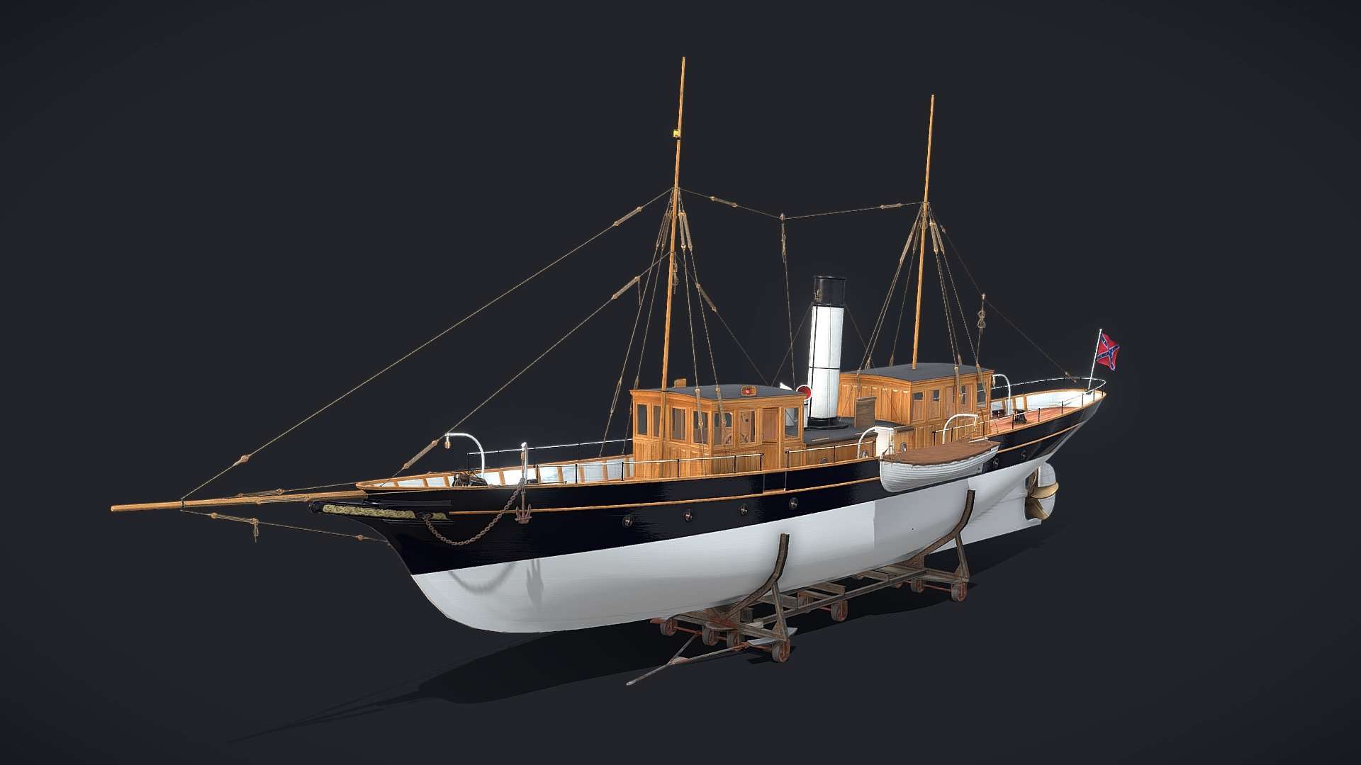 Steam yacht - deep3dsea