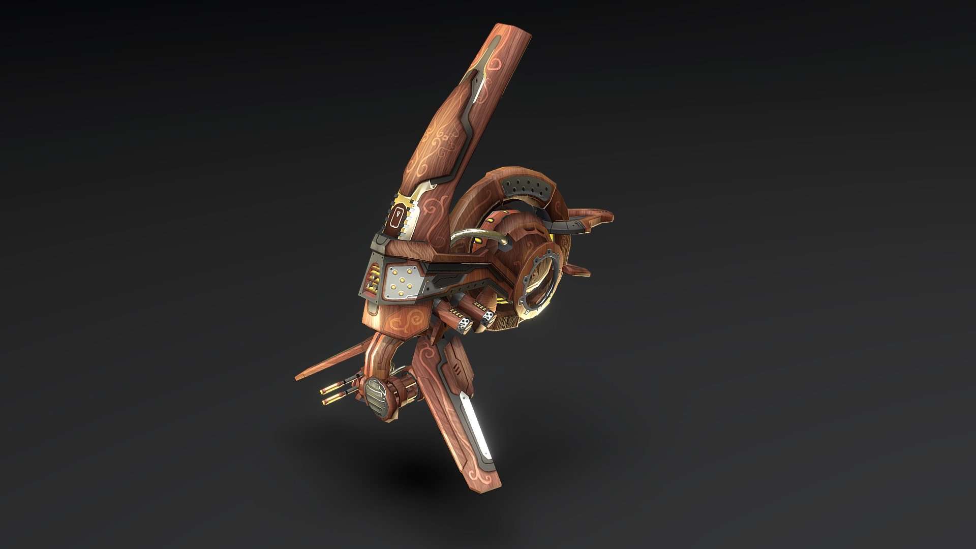Drone V0 Wood - deep3dsea