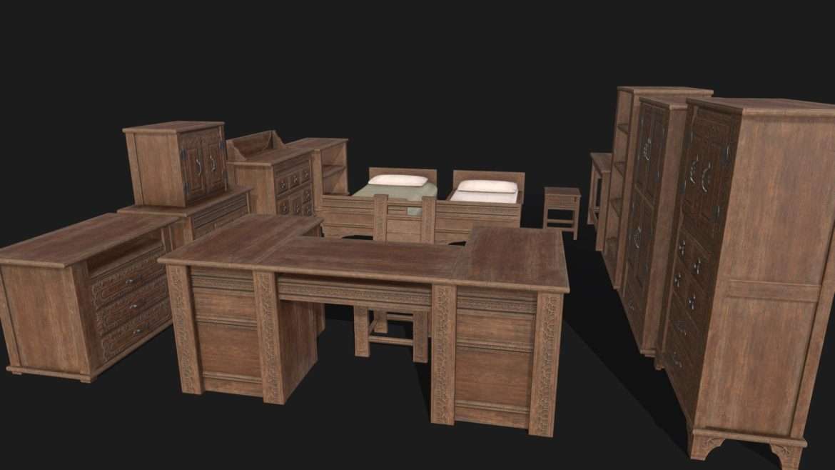 Fantasy Furniture Set2 - deep3dsea