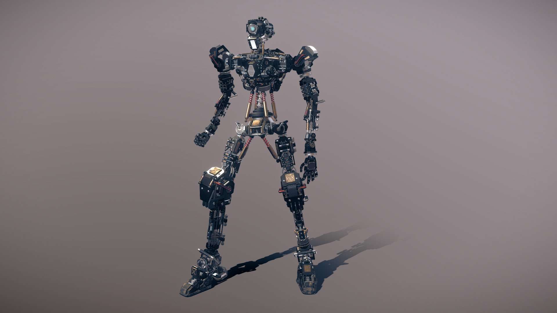 Humanoid Robot Frame - deep3dsea