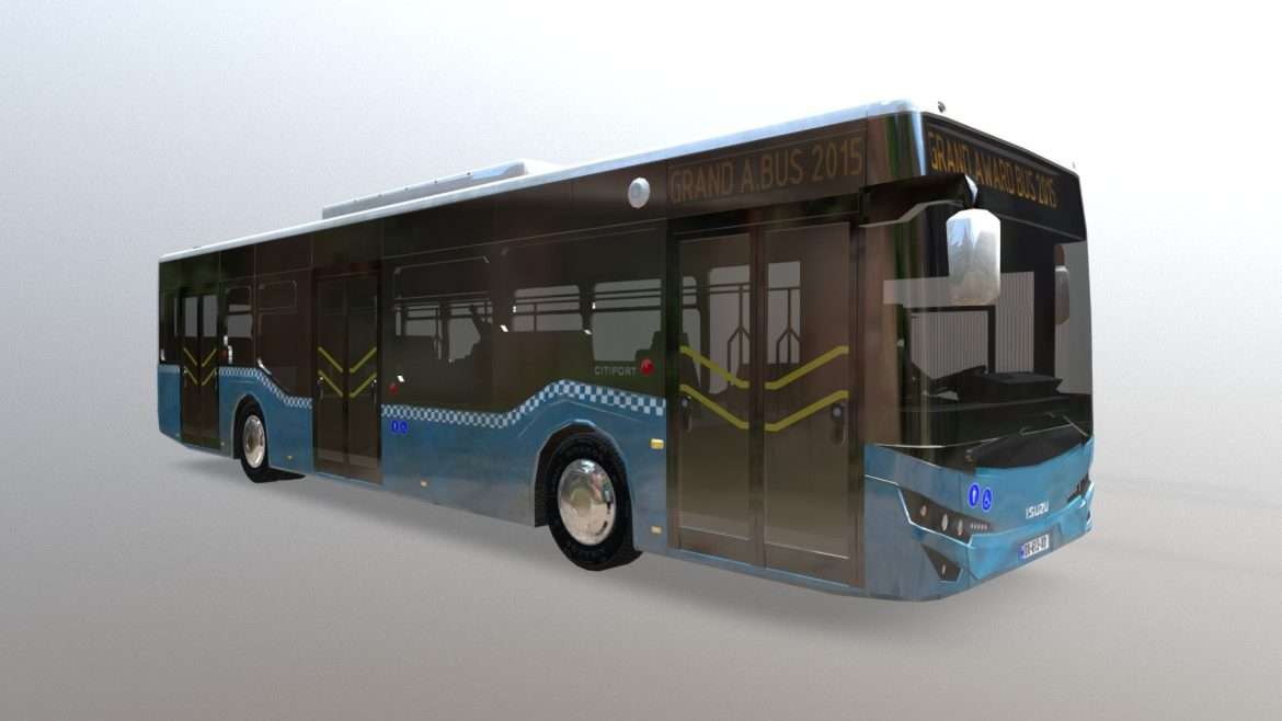 ISUZU Citiport Bus - deep3dsea