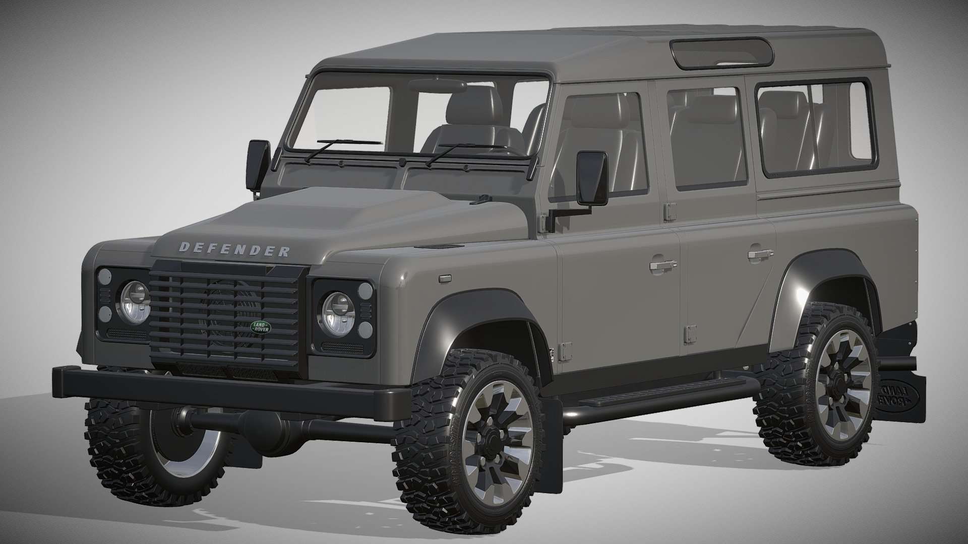 Land Rover Defender Works V8 4-door 2018 - deep3dsea