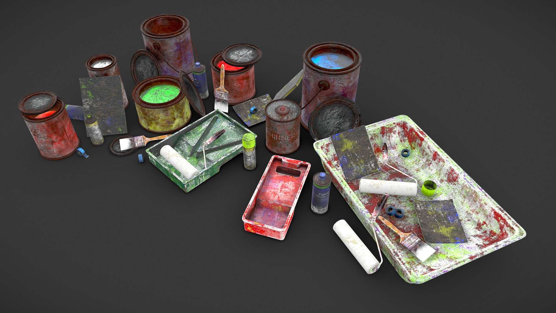 Paint Set - deep3dsea