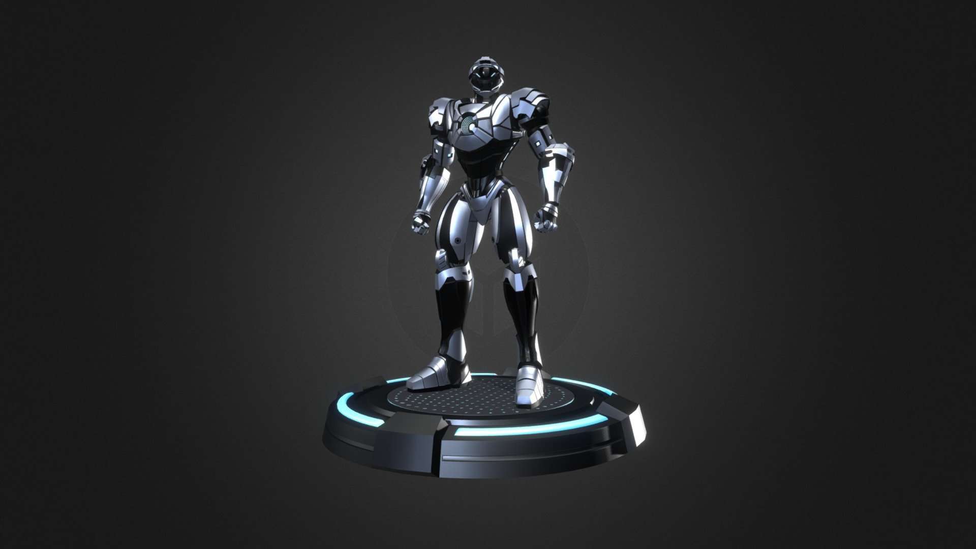 Robot character RTS01 - deep3dsea