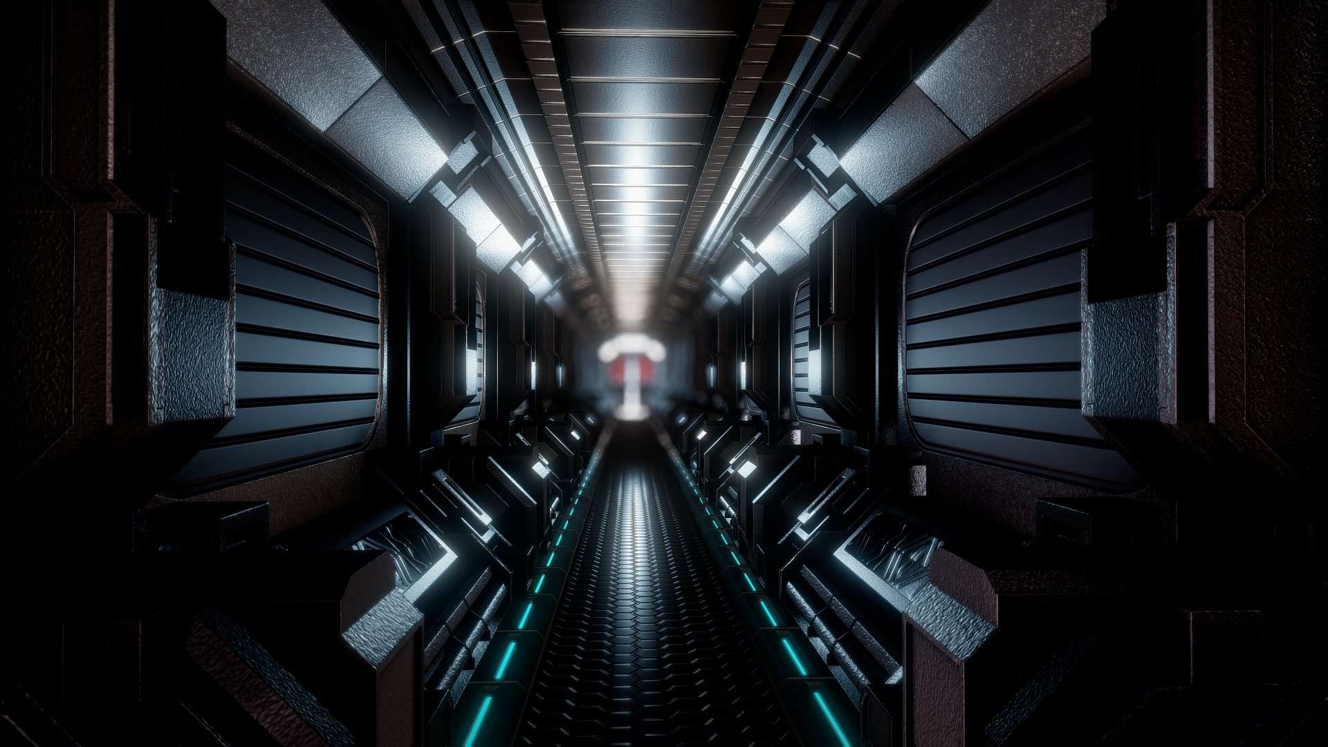 Sci- Fi Corridor 1 Final - deep3dsea