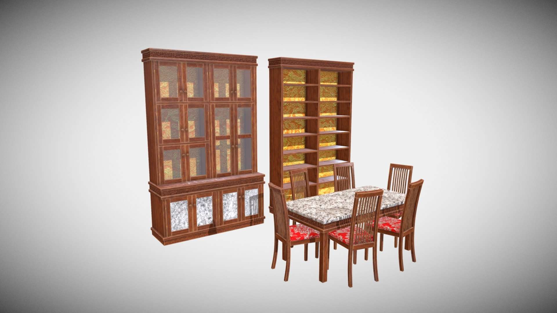 Set Local Furniture - deep3dsea