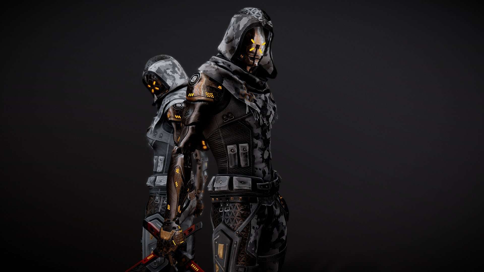 G2: Cyborg Characters - deep3dsea