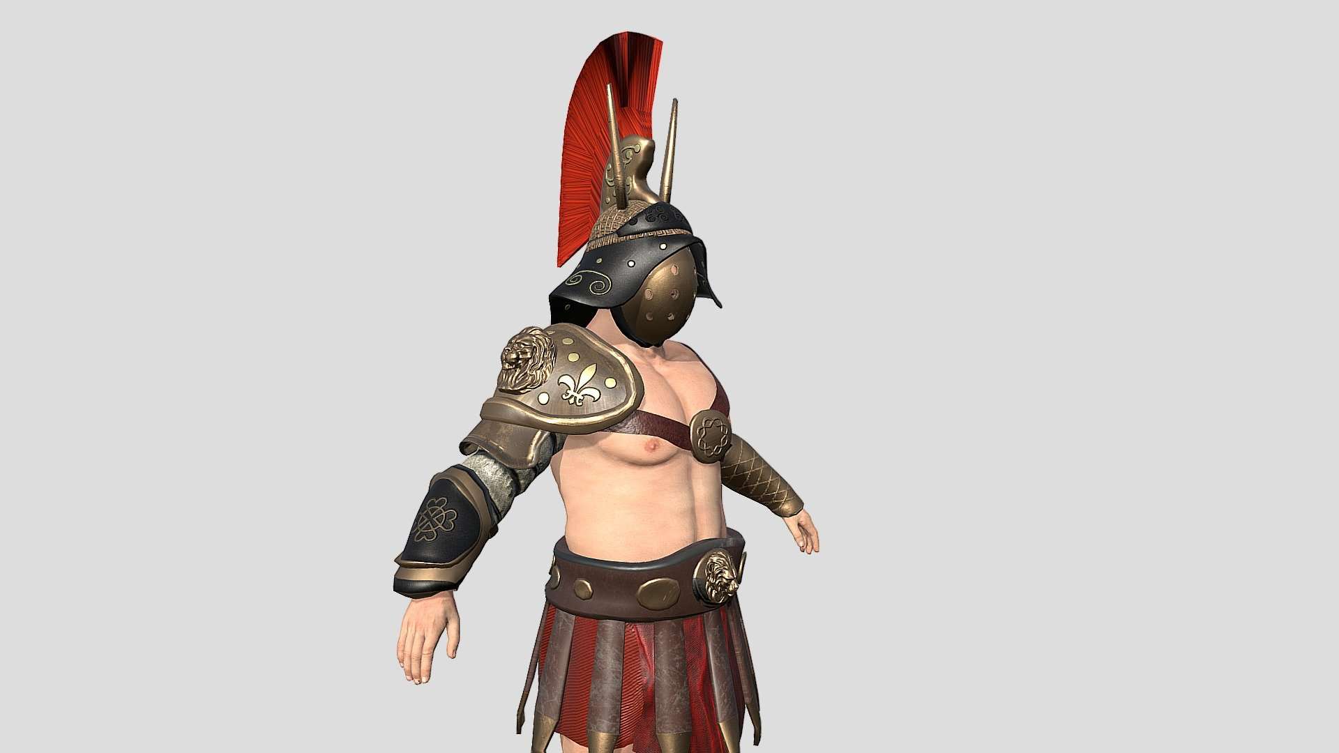 Gladiator roman - deep3dsea