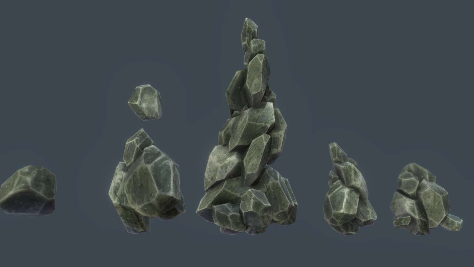 Download How To Modelling Low Poly Game Asset Rock 3D Model | Deep3DSea
