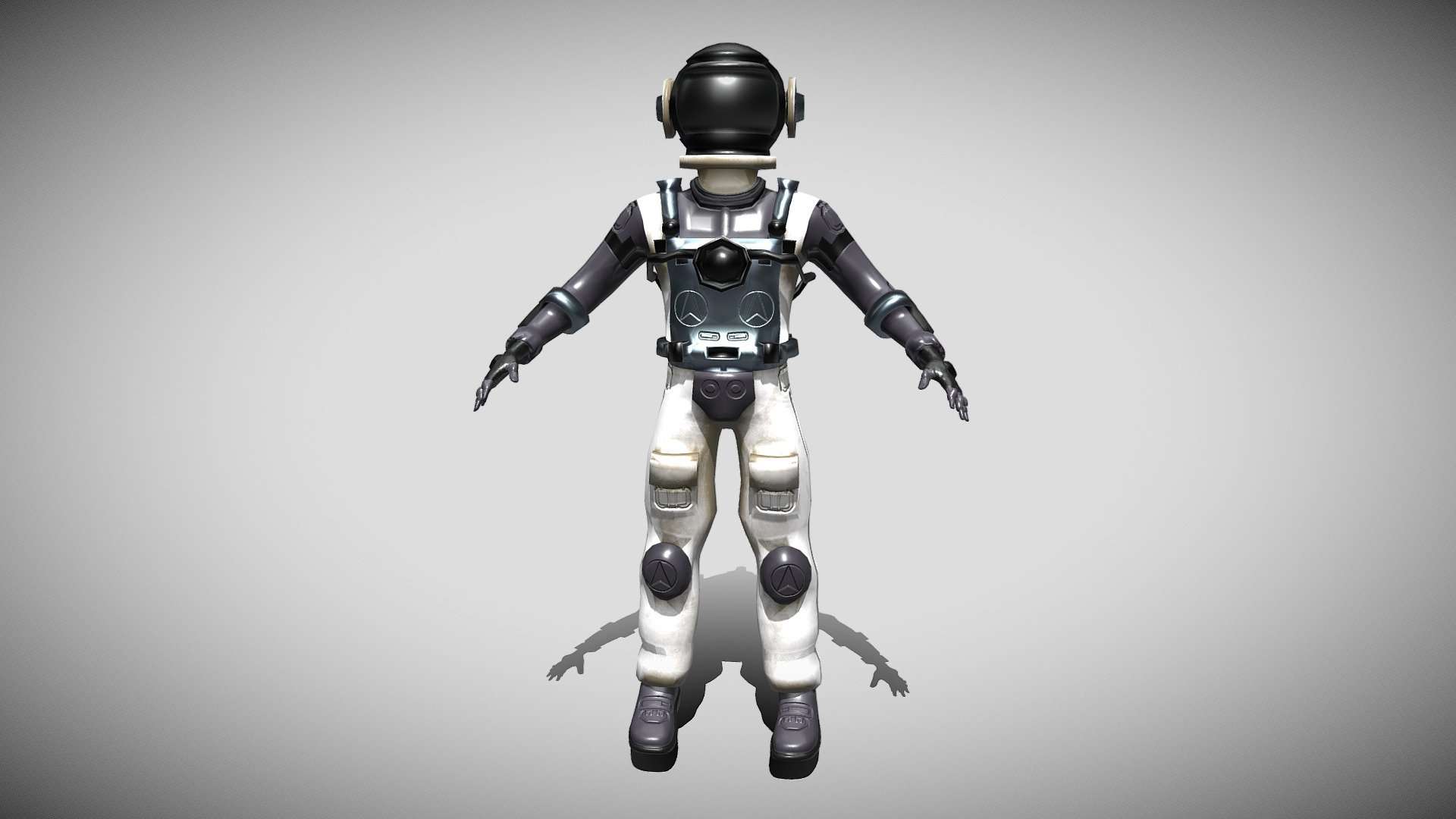 Spaceman sci fi - deep3dsea
