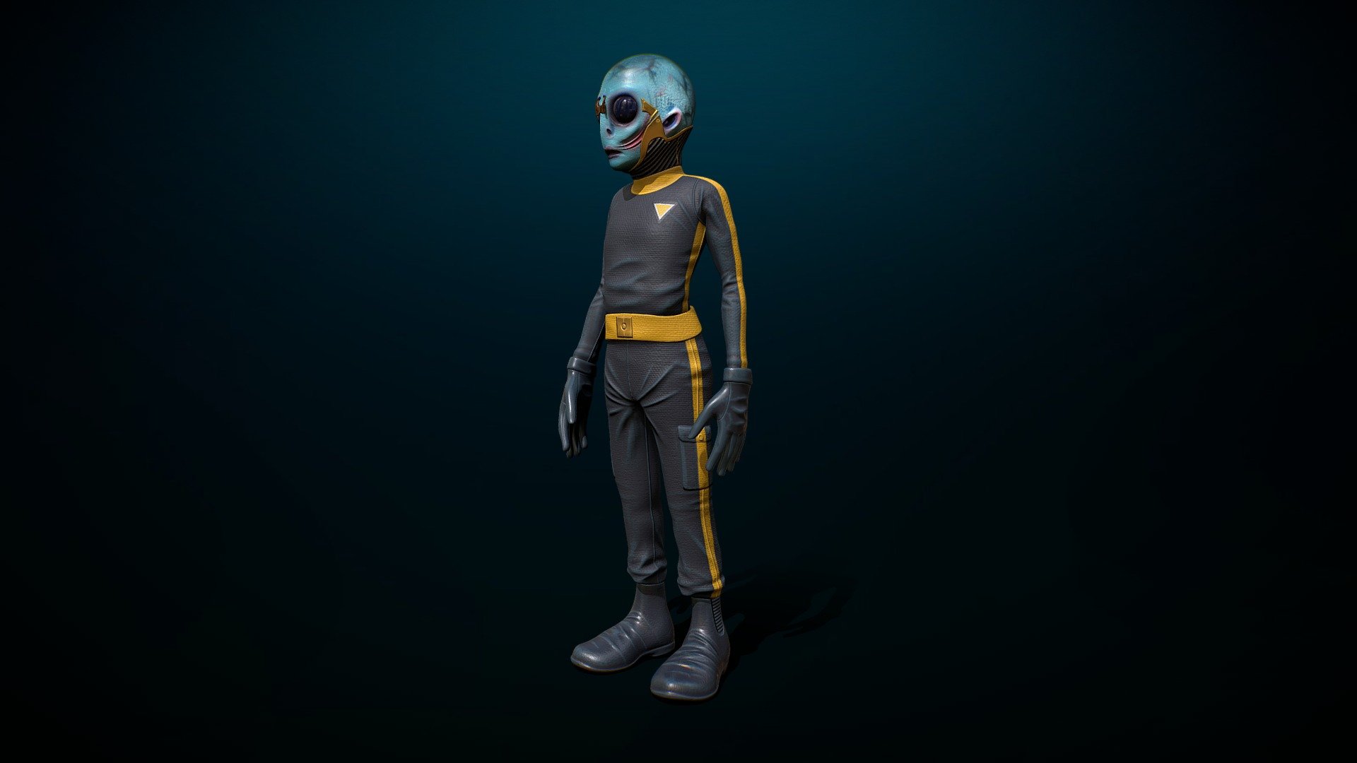 Alien officer II - deep3dsea