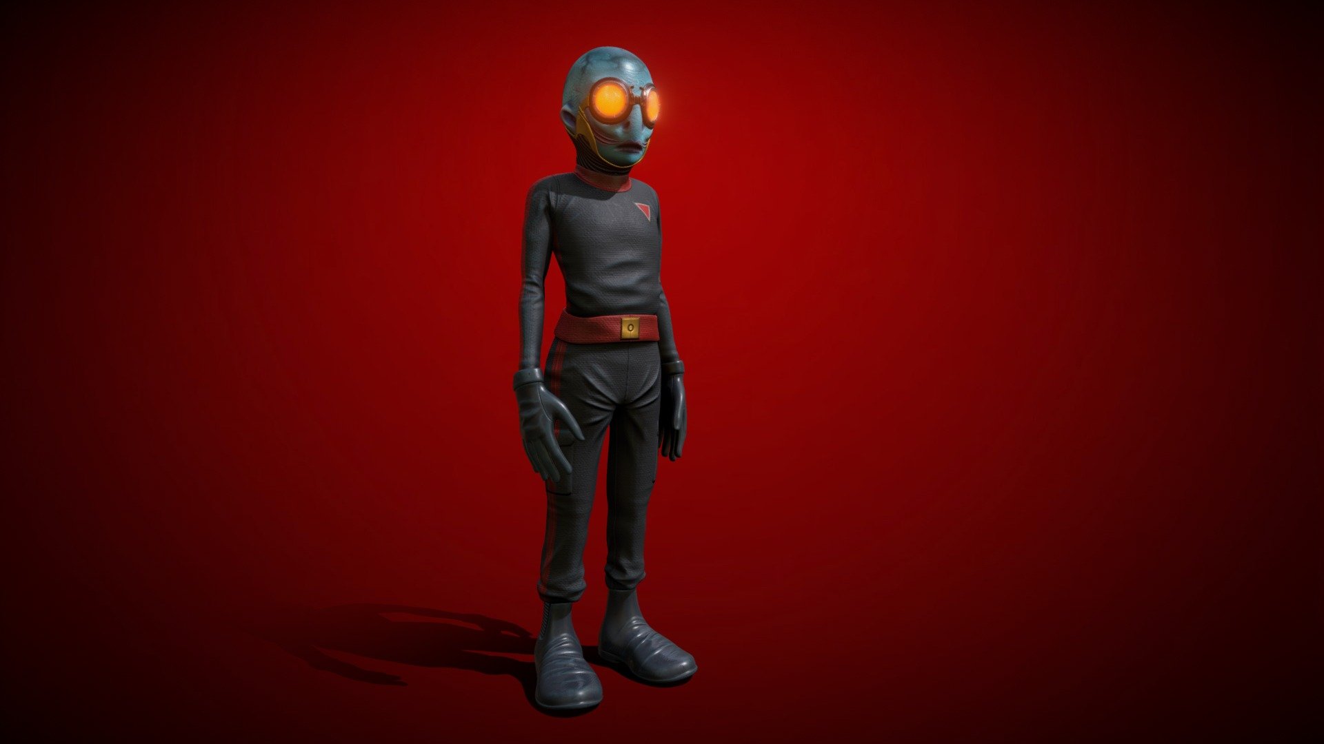 alien officer - deep3dsea
