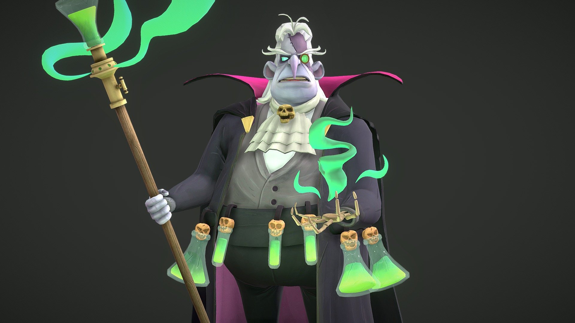 Butler- Game Ready Stylized Character - deep3dsea