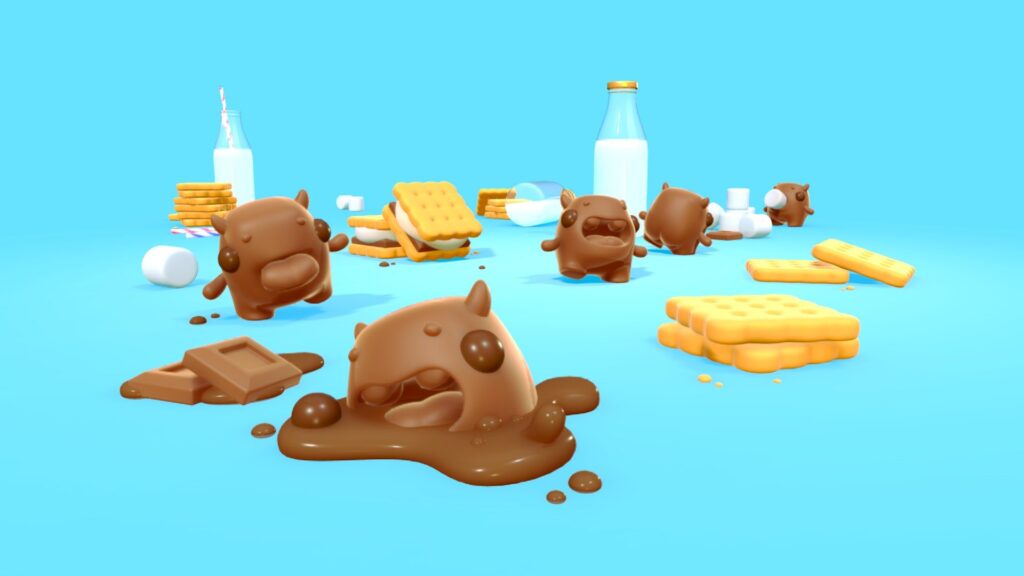Choco Monsters - deep3dsea