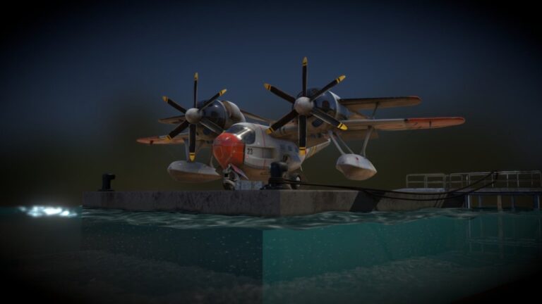 Coast Guard Plane - deep3dsea