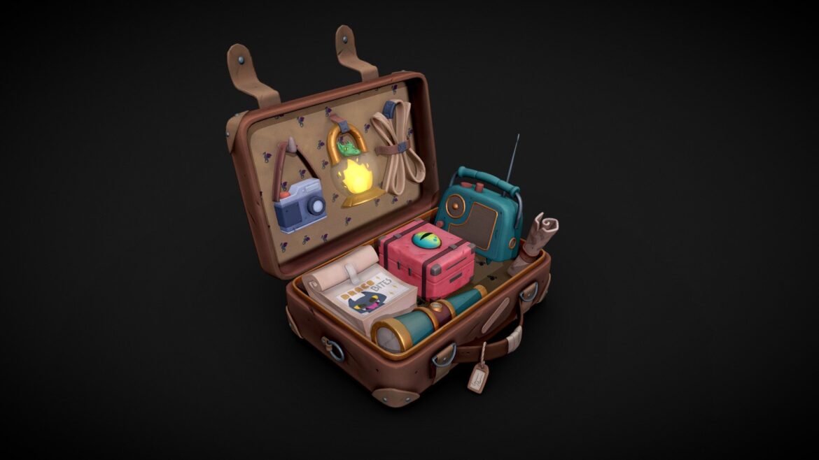 Dragon Expedition Suitcase - deep3dsea