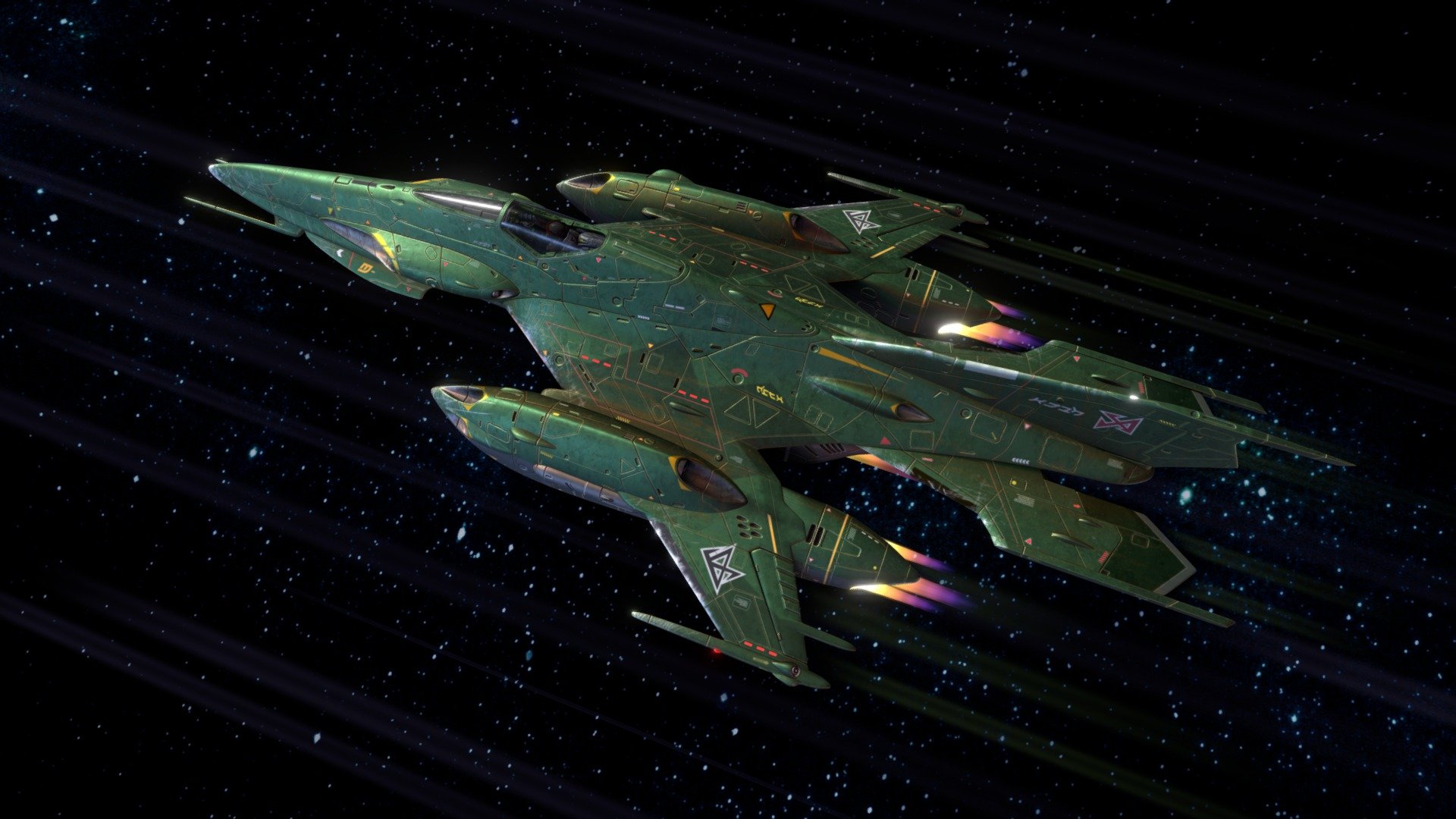 Download DWG-262 space flight Garmillas Empire 3D Model | deep3dsea