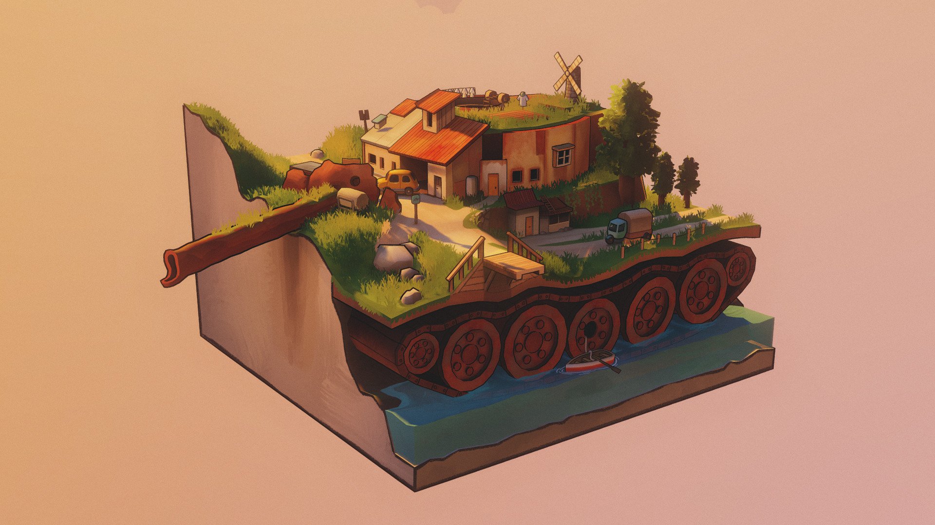 Overgrown Tank (with lighting) - deep3dsea