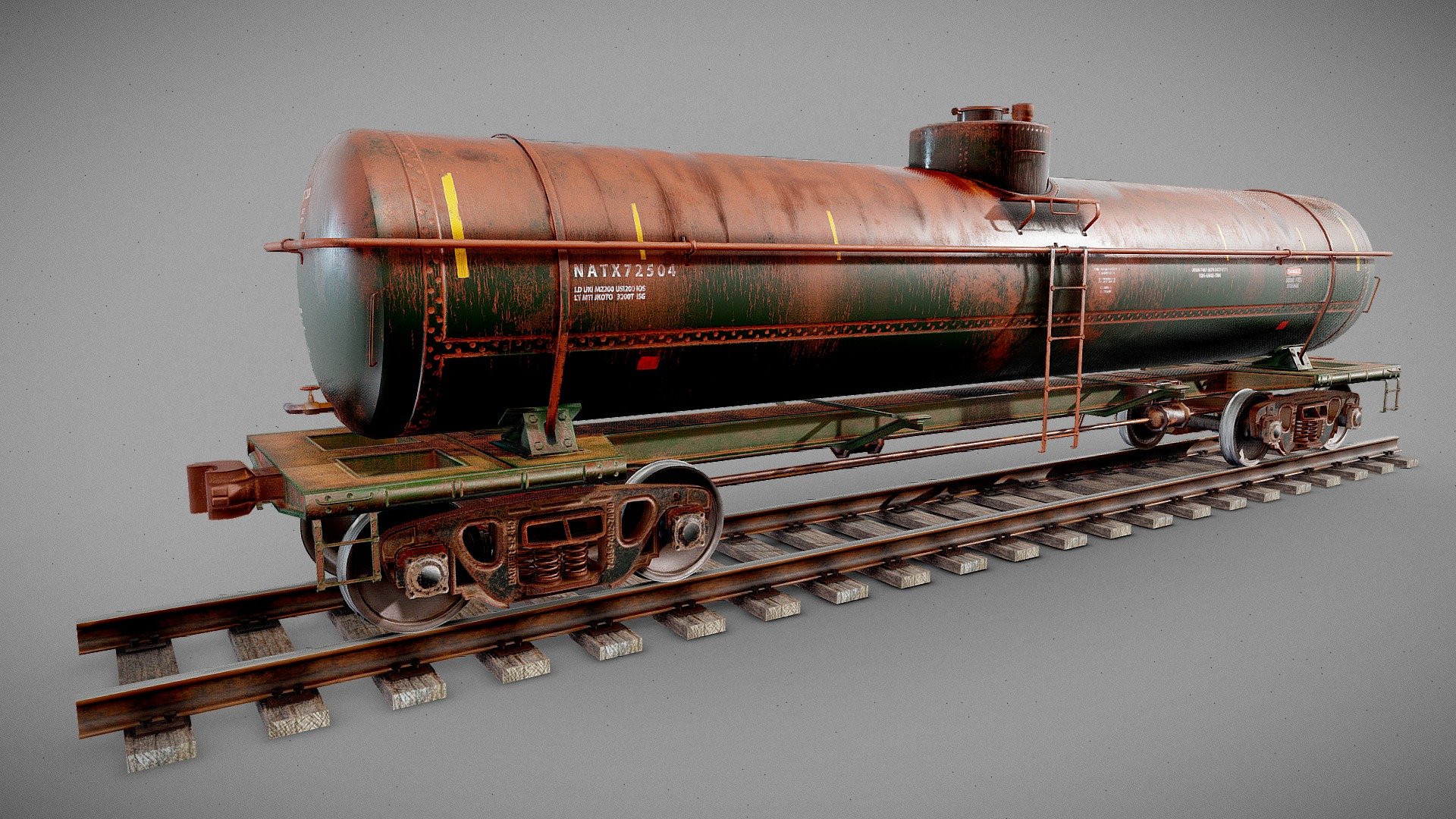 Rail Tank Wegon - deep3dsea