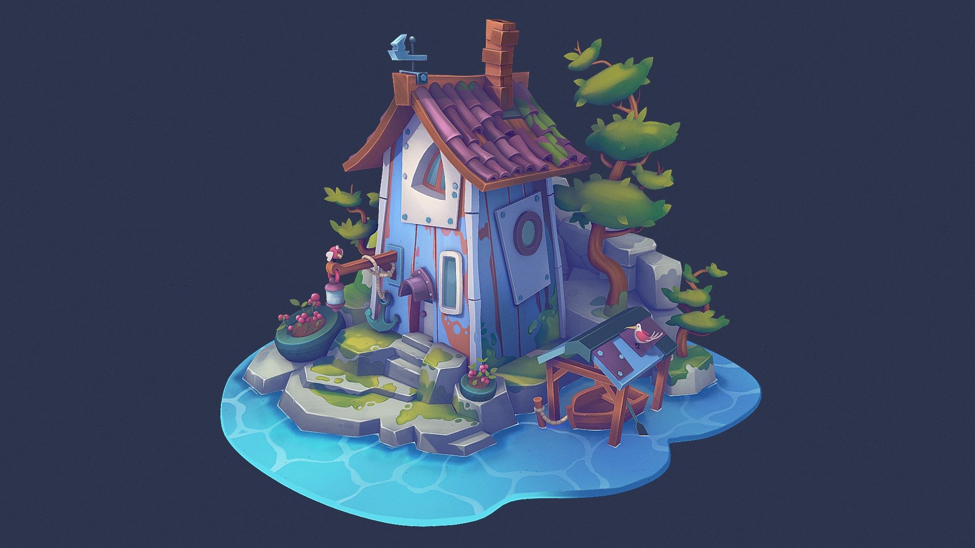 Sailorman House ~ - deep3dsea