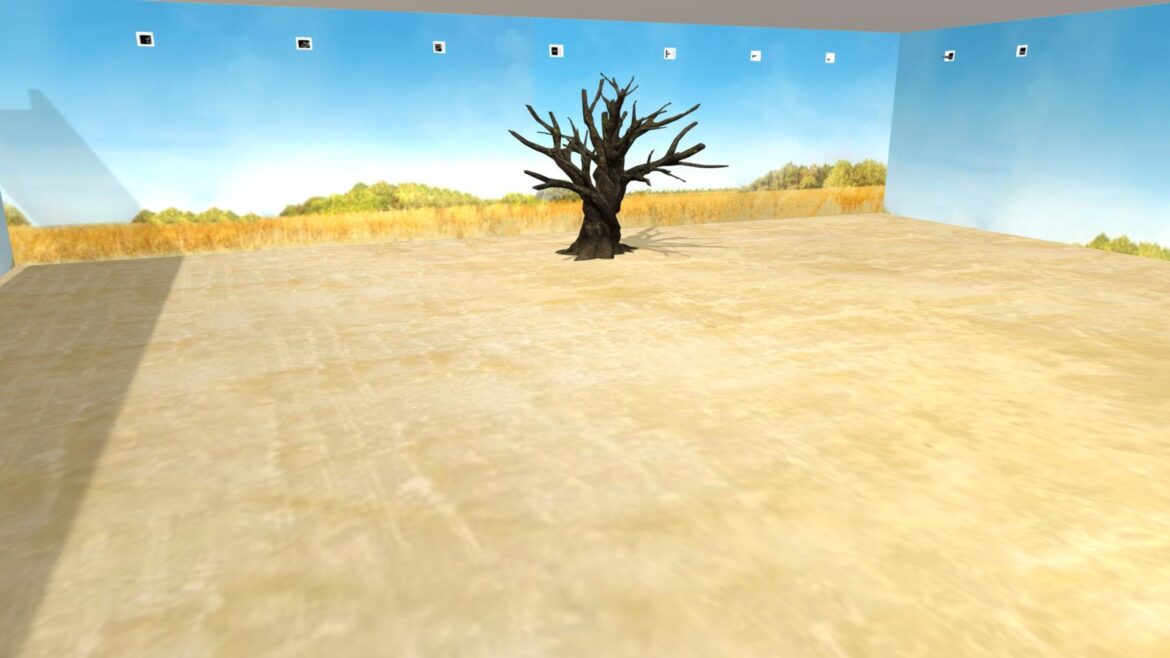 Download Squid Game - Green Red Light Stage With Guns 3D Model | deep3dsea