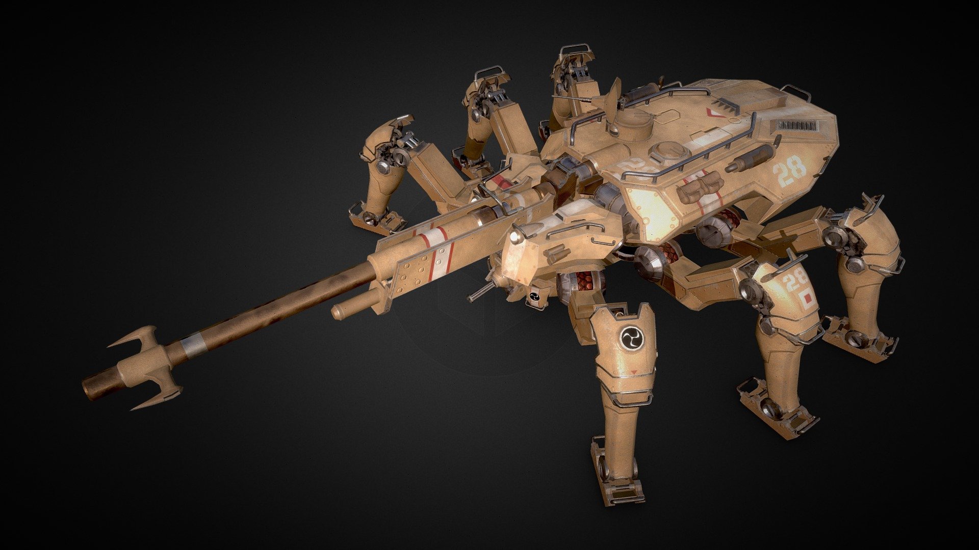 Tank head fanart - deep3dsea