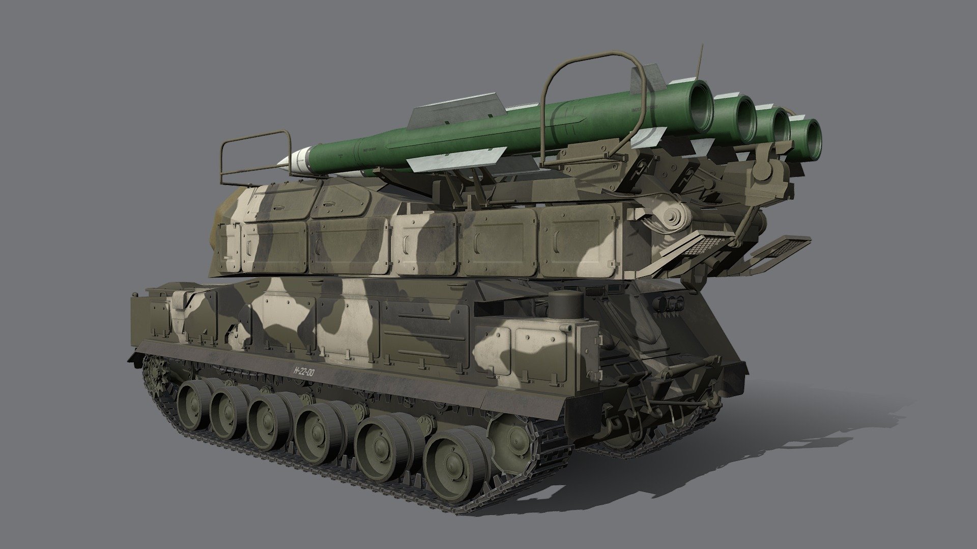 Buk M2 SA-17 Grizzly missile systems - deep3dsea