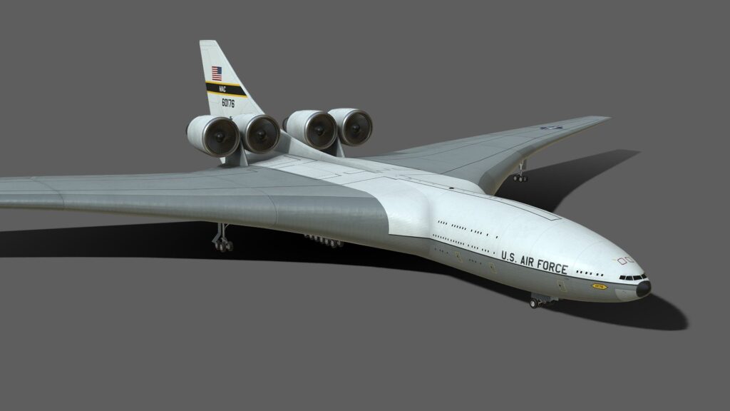 Lockheed CL-1201 nuclear powered aircraft - deep3dsea