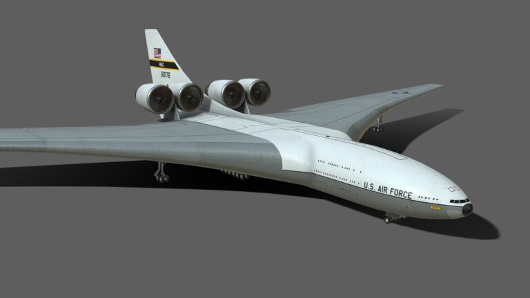 Lockheed CL-1201 nuclear powered aircraft - deep3dsea