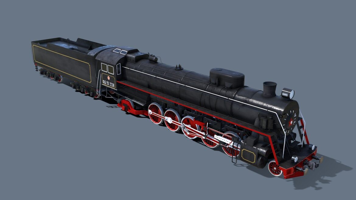Locomotive FD20, Паровоз ФД 20 - deep3dsea